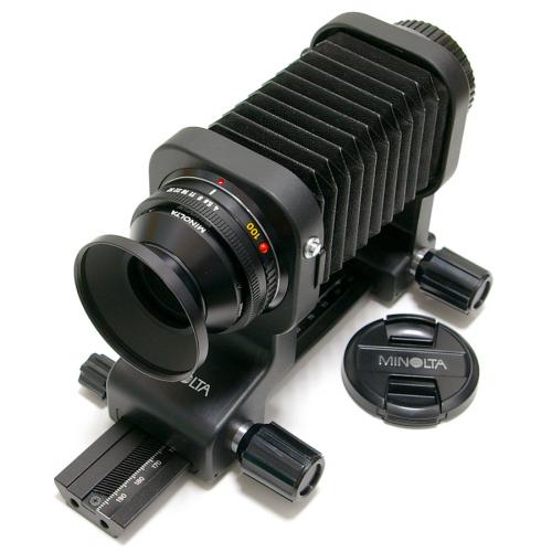 中古 ミノルタ AUTO BELLOWS MACRO 100mm F4 ベローズIV セット MINOLTA 【中古レンズ】｜カメラのことなら ...