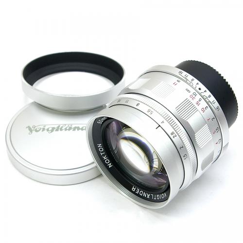 中古 フォクトレンダー NOKTON 50mm F1.5 Asp. シルバー ライカLマウント 【中古レンズ】 07368｜カメラのことなら㈱ ...